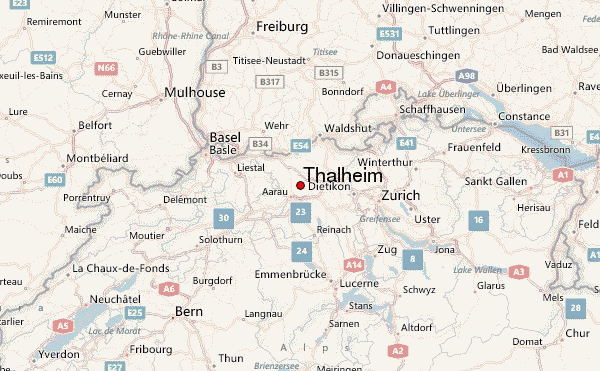Thalheim, Switzerland Weather Forecast