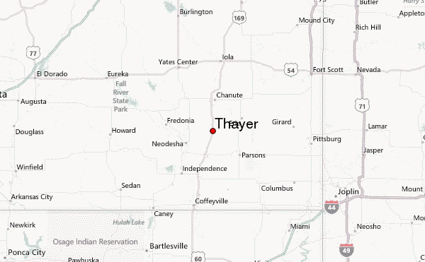 Thayer, Kansas Weather Forecast