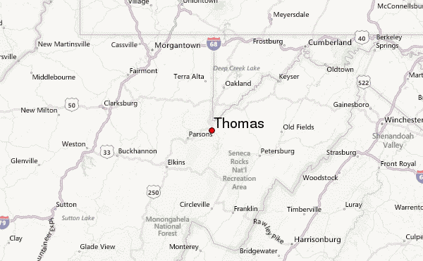Thomas, West Virginia Weather Forecast