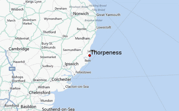 Thorpeness Weather Forecast