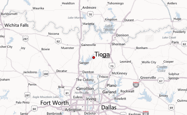 Tioga, Texas Weather Forecast