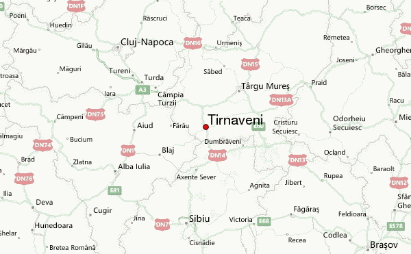 Prévisions météo pour Târnăveni
