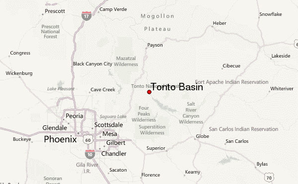 Tonto Basin Weather Forecast