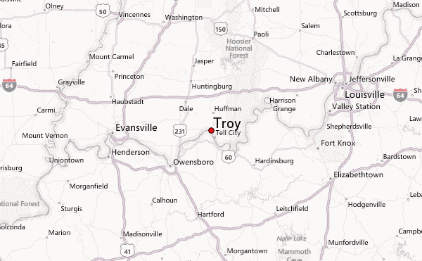 Troy, Indiana Weather Forecast
