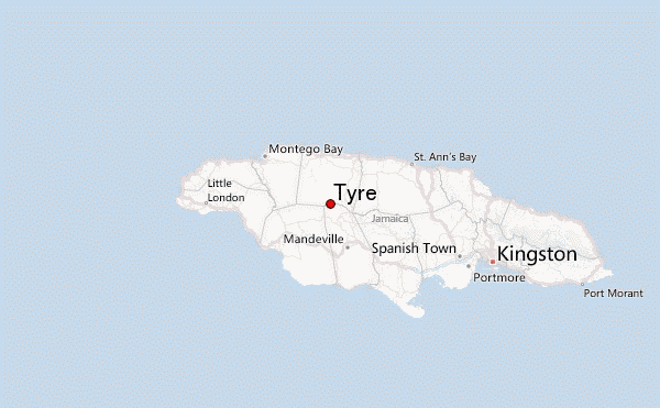 Tyre, Jamaica Weather Forecast