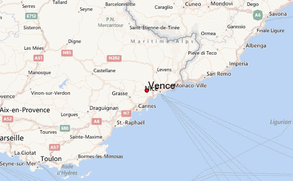 Vence Weather Forecast