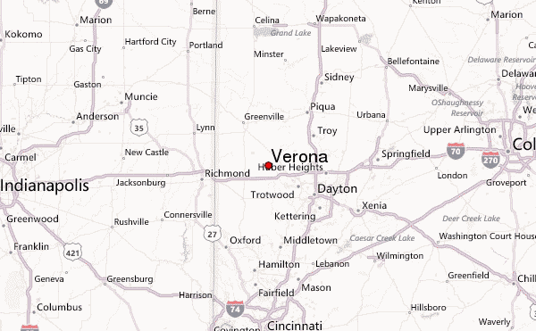 Verona, Ohio Weather Forecast