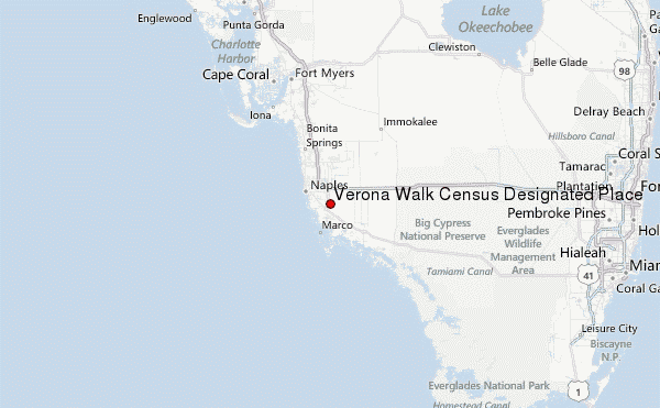 Verona Walk Census Designated Place Weather Forecast