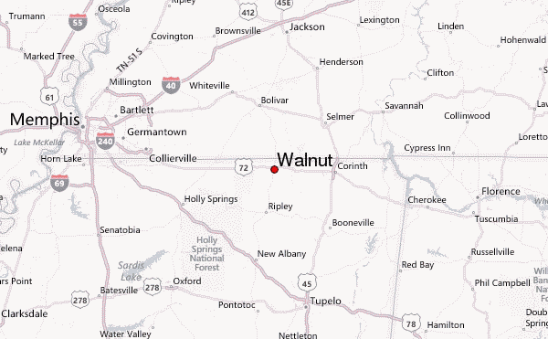 Walnut, Mississippi Weather Forecast