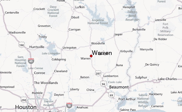 Warren, Texas Weather Forecast