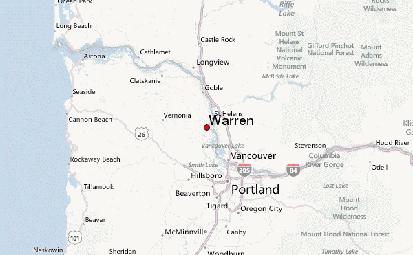 Warren, Oregon Weather Forecast