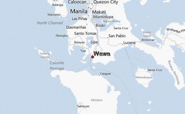 Wawa, Philippines, Calabarzon, Province of Batangas Weather Forecast