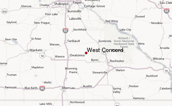 West Concord, Minnesota Weather Forecast