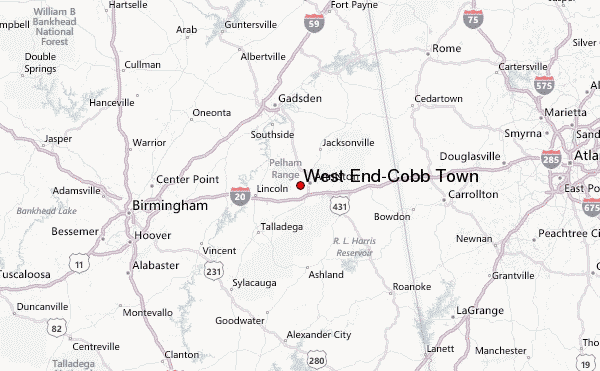West End-Cobb Town Weather Forecast