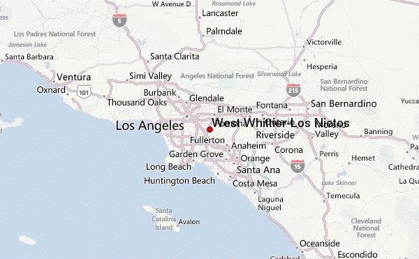 West Whittier-Los Nietos Weather Forecast