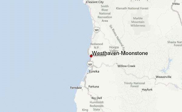 Westhaven-Moonstone Weather Forecast