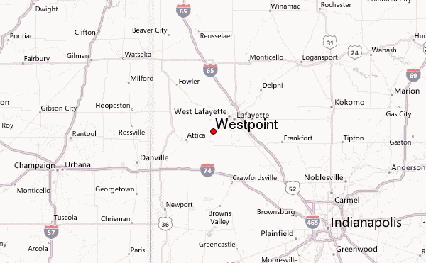Westpoint, Indiana Weather Forecast