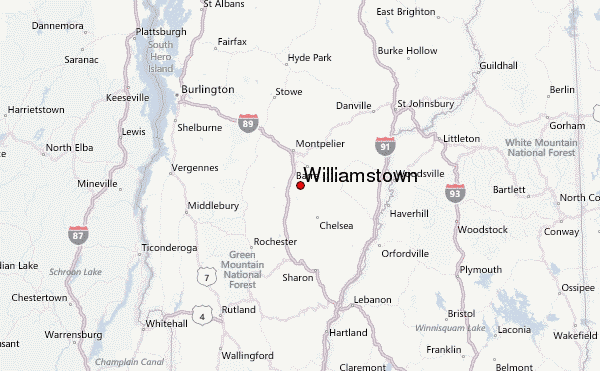 Williamstown, Vermont Weather Forecast
