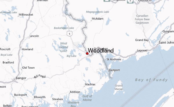 Woodland, State of Maine Weather Forecast