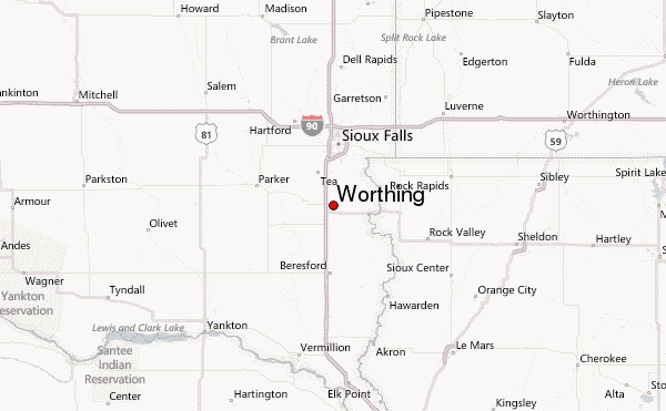 Worthing, South Dakota Weather Forecast