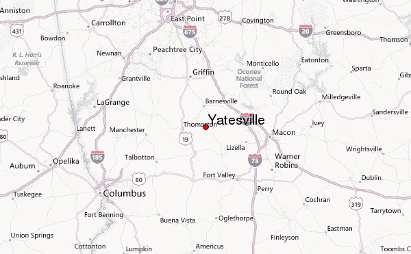 Yatesville, Georgia Weather Forecast