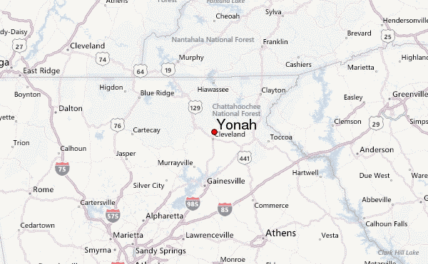 Yonah Weather Forecast