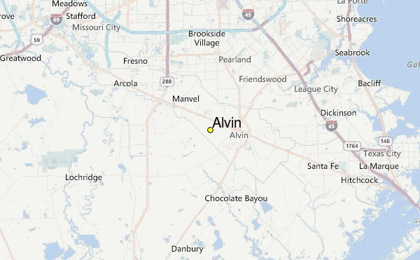 Alvin気象台データ記録 - Alvin 、Texas の過去の天気