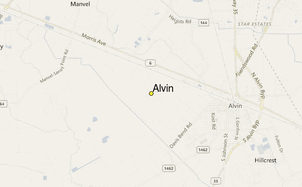 Alvin気象台データ記録 - Alvin 、Texas の過去の天気
