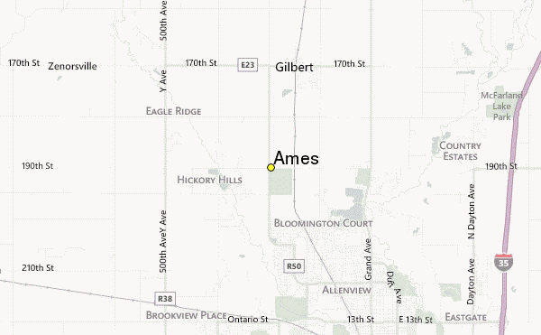 Ames気象台データ記録 - Ames 、Iowa の過去の天気
