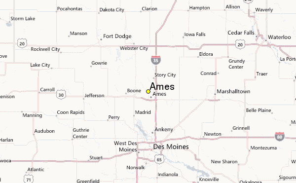 Ames気象台データ記録 - Ames 、Iowa の過去の天気