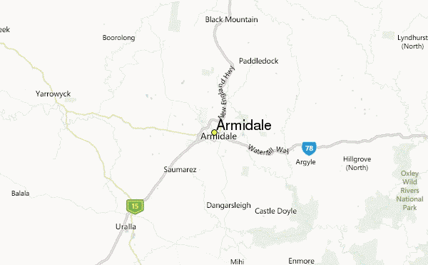 Armidale Wetterstation Aufzeichnung - Bisheriges Wetter für Armidale ...