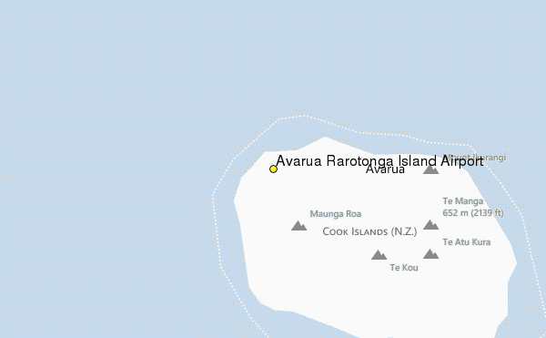 Avarua Rarotonga Island Airport Weather Station Record - Historical ...