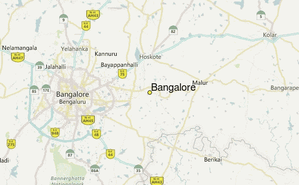 Bangalore気象台データ記録 - Bangalore 、India の過去の天気