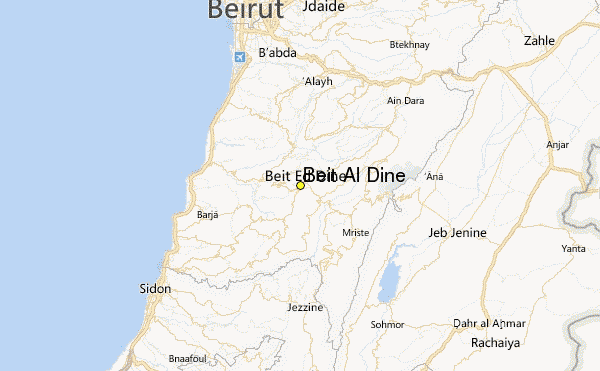 Beit Al Dine Weather Station Record - Historical weather for Beit Al ...