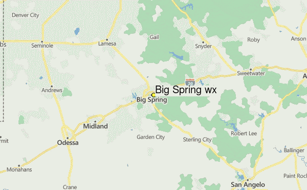 Big Spring wx気象台データ記録 - Big Spring wx 、United States の過去の天気