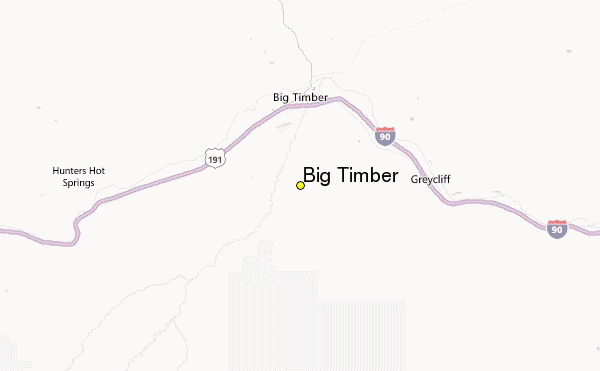 Registro de la estación meteorológica Big Timber - Histórico del tiempo ...