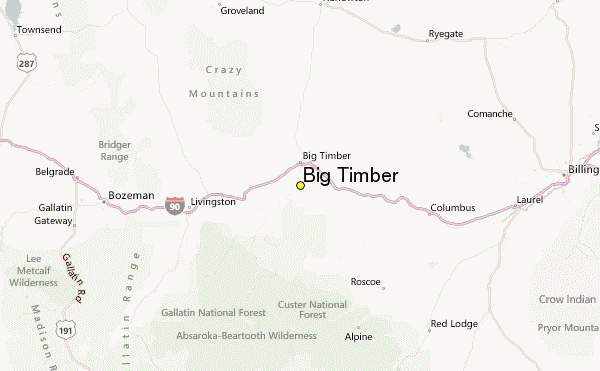 Registro de la estación meteorológica Big Timber - Histórico del tiempo ...