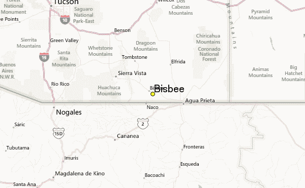 Bisbee Weather Station Record - Historical weather for Bisbee, Arizona