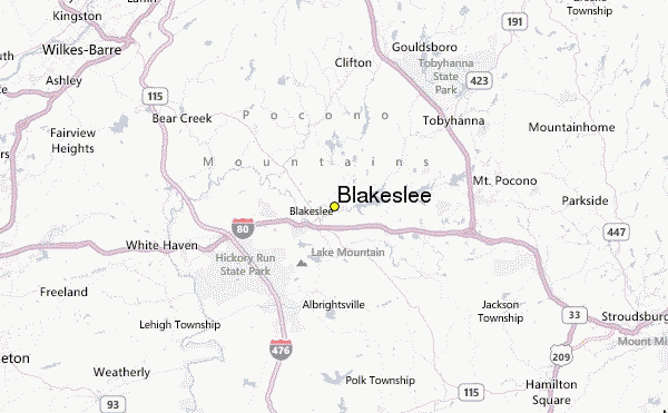 Blakeslee Weather Station Record - Historical weather for Blakeslee ...