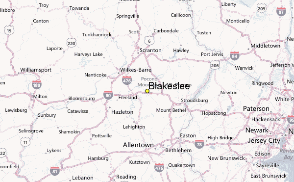Blakeslee Weather Station Record - Historical weather for Blakeslee ...