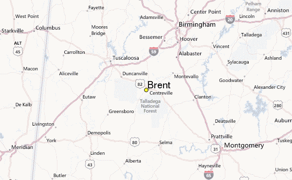Brent Weather Station Record - Historical weather for Brent, Alabama