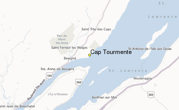 Cap Tourmente Weather Station Record - Historical weather for Cap ...
