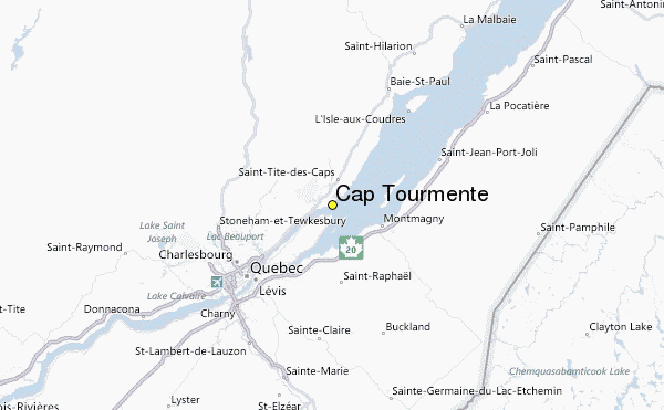 Cap Tourmente Weather Station Record - Historical weather for Cap ...
