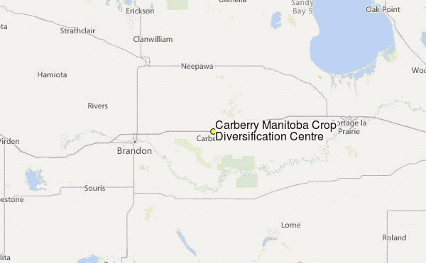 Carberry Manitoba Crop Diversification Centre Weather Station Record ...