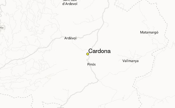 Cardona Weather Station Record - Historical weather for Cardona, Spain