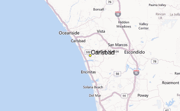 Carlsbad Weather Station Record - Historical weather for Carlsbad ...