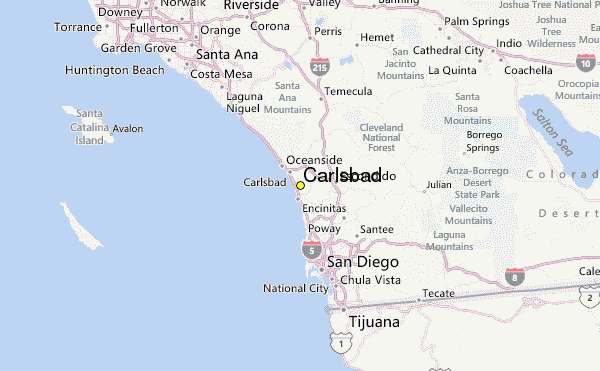 Carlsbad Weather Station Record - Historical weather for Carlsbad ...