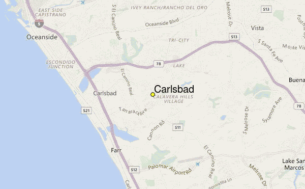 Carlsbad Weather Station Record - Historical weather for Carlsbad ...