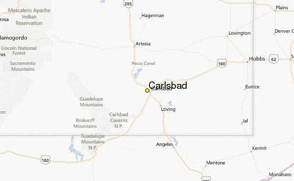 Carlsbad気象台データ記録 - Carlsbad 、New Mexico の過去の天気