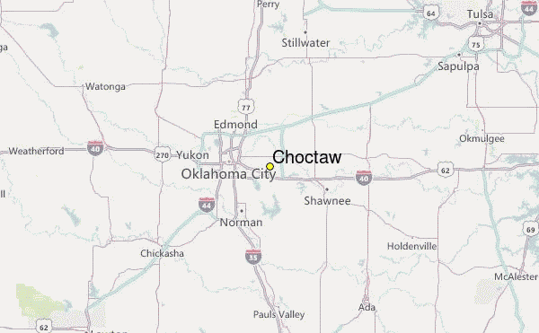 Registro de la estación meteorológica Choctaw - Histórico del tiempo ...